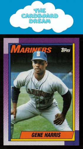 Gene Harris 1990 Topps #738 Seattle Mariners Baseball Card | eBay