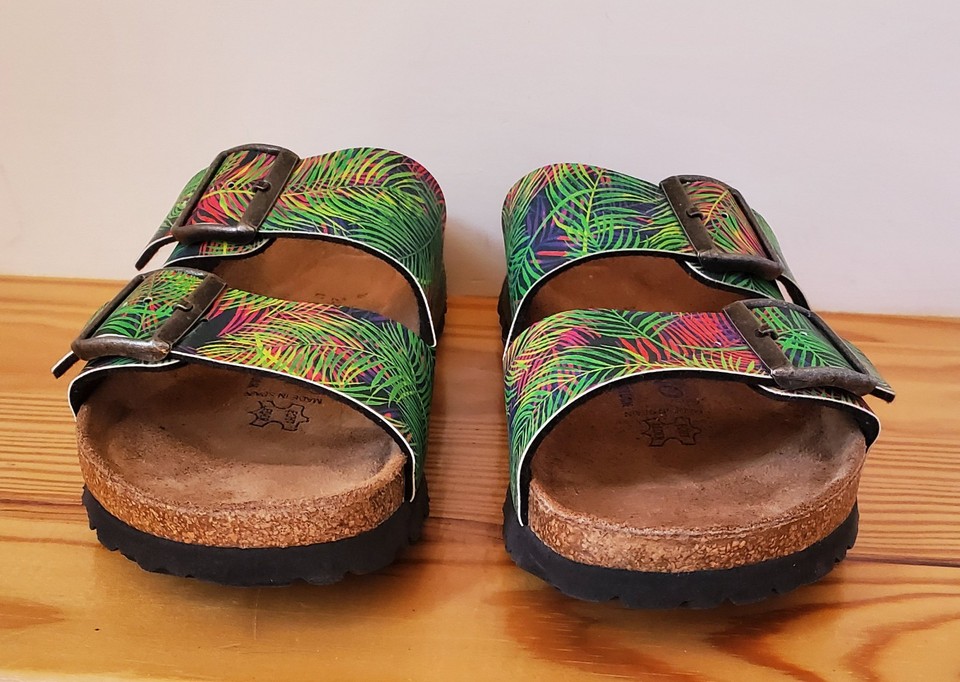 Papillio by Birkenstock Arizona Tropical Womens Sandals 38EU 7.5 US ...