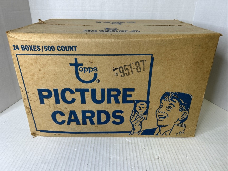 1987 Topps Baseball Vending Case (24 Boxes / 500ct) Factory Sealed Case ...
