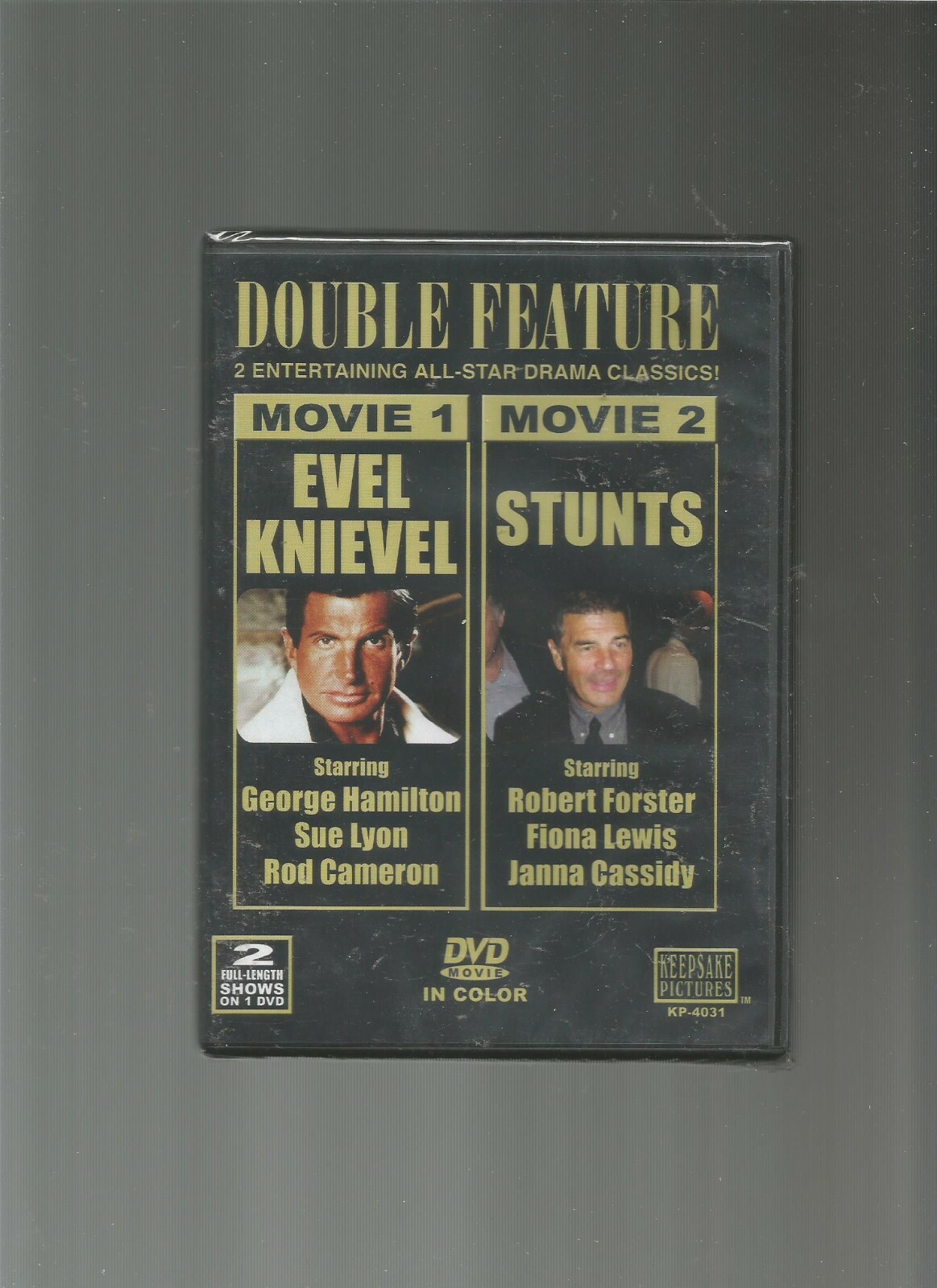 Evel Knievel/ Stunts, George Hamilton, Robert Forster [NEW], DVD ...