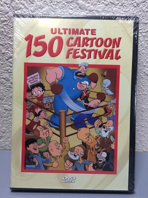 NEW* ~ Ultimate 150 Cartoon Festival (DVD, 2008, 3-Disc Set) vintage ...