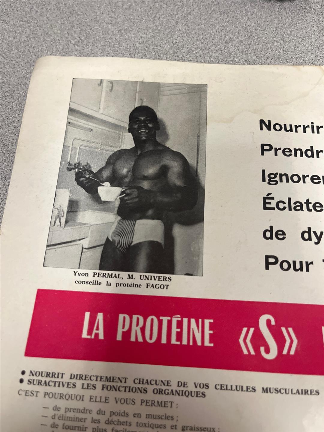 SANTE ET SPORT #50 bodybuilding muscle magazine PIERRE VANDENSTEEN 12 ...