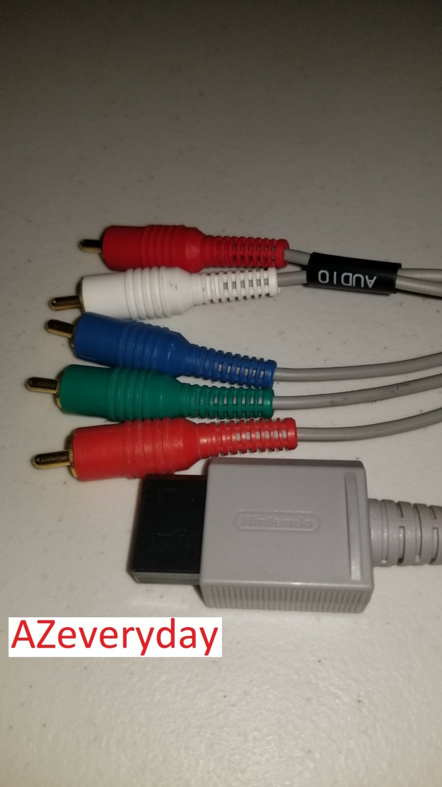 Nintendo Wii COMPONENT Cable Official Genuine cord/wire OEM 480p YPbPr ...