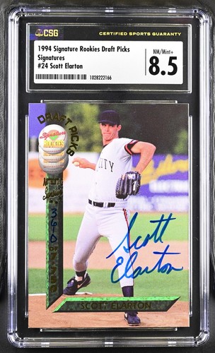 1994 Signature Rookies Draft Picks - Scott Elarton #24 Autographs /7750 ...