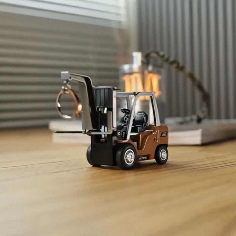Mini 1/64 Remote-controlled Forklift Collection Tabletop Toys Model ...