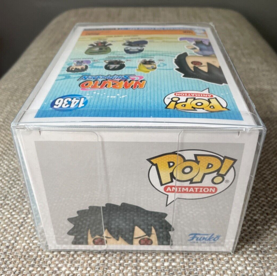 Funko Pop! Naruto Shippuden - Sasuke Uchiha #1436 with soft protector ...