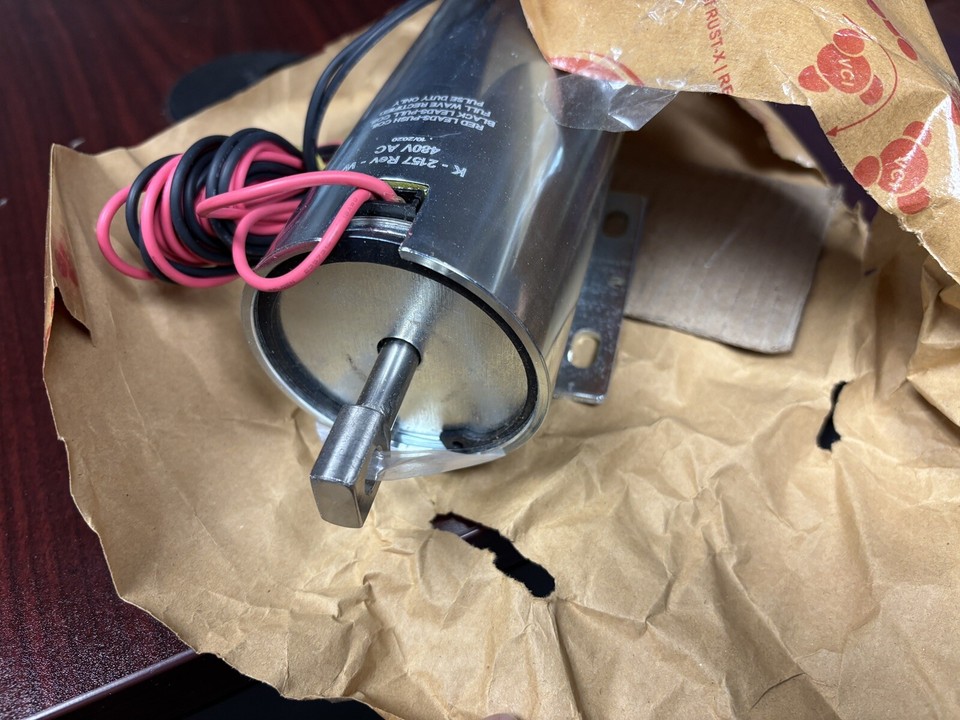 480VAC K-2157 Solenoid Valve For GE Zenith ZTS Transfer Switch 800 ...