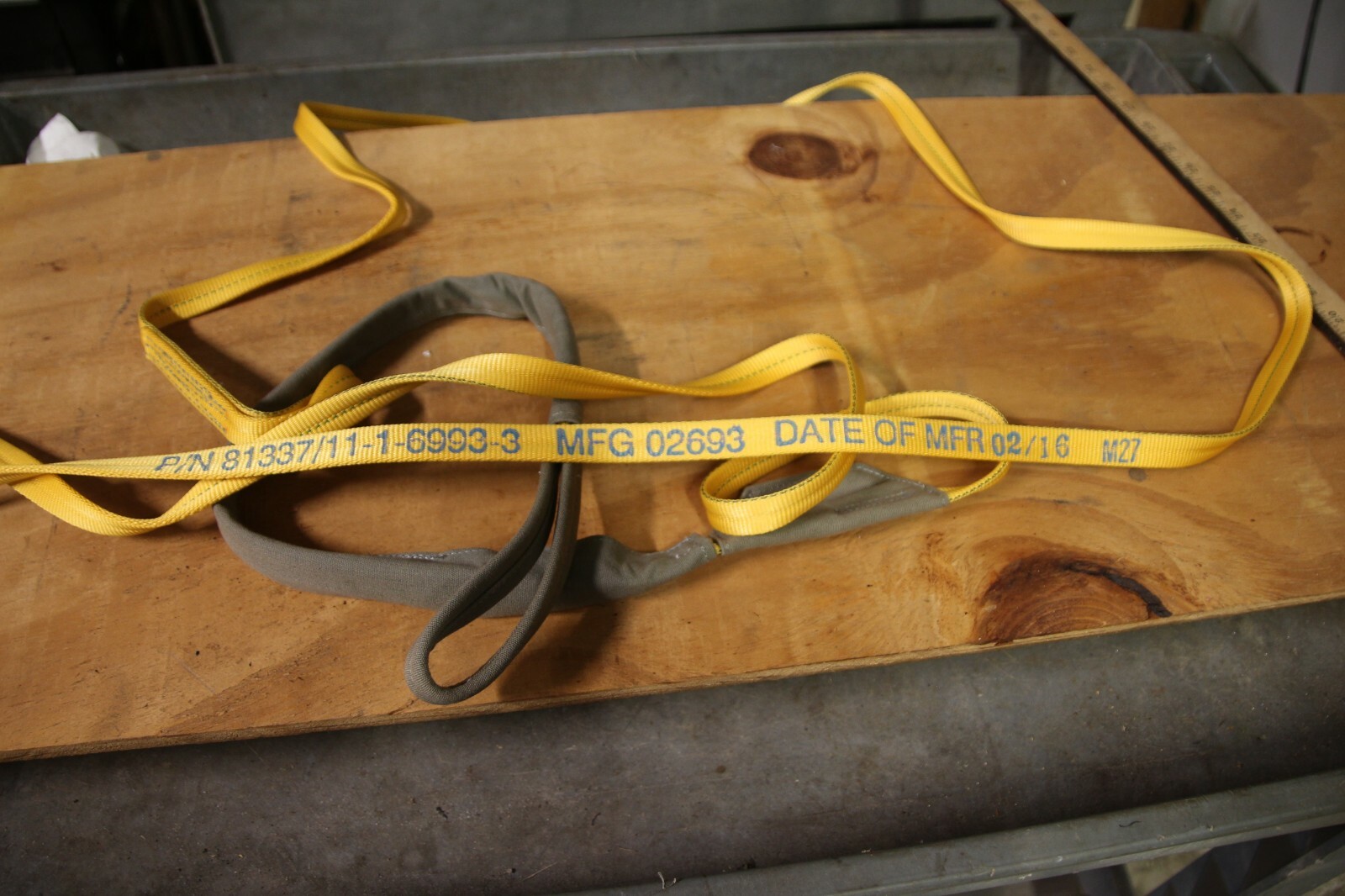 New Military Parachute 14.5' foot Modified Static Line WITH PIN 1670-01 ...