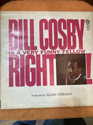 Bill Cosby Is A Very Funny Fellow Right! 1963 W-1518 Vinyl 12'' Vintage ...