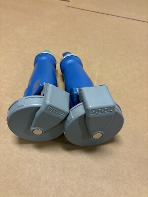 Hubbell 460C9W 60 Amp Female Pin & Sleeve Watertight Connector 3 P 4 ...