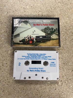 Mel's Polka Stars Spreading Music Cassette Used | eBay