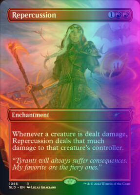 MTG Magic the Gathering Repercussion (1065/1455) Secret Lair Drop ...