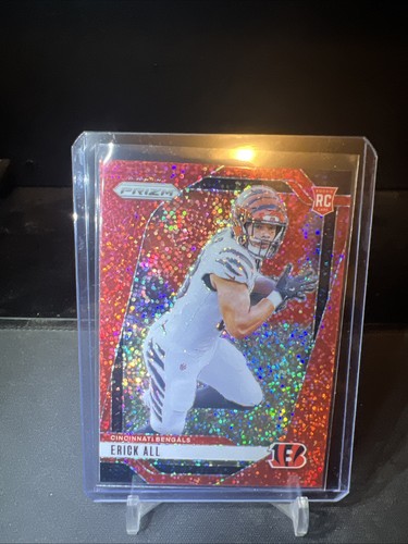 2024 Panini Prizm - Rookies Erick All #333 Red Sparkle Prizm (RC) for ...