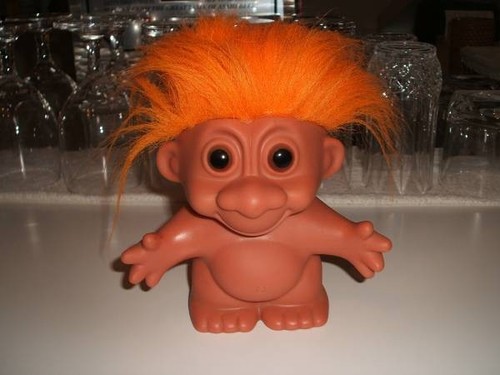 Showa Retro Troll Doll Piggy Bank Punk Rock Roll Toy | eBay