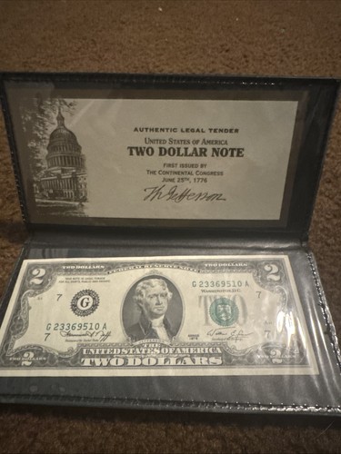 1976 Uncirculated $2 Dollar Bank Note F 23369510 A | eBay