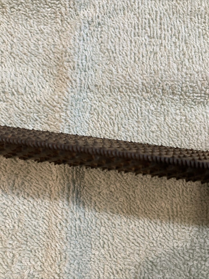 VINTAGE JOHNSON RASP FILE W/ ROUND WOOD HANDLE - 20” Long Made In USA ...
