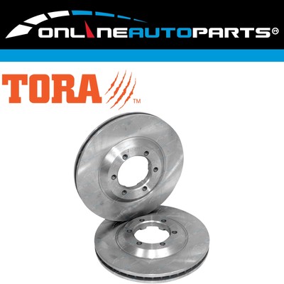 Front Pair Brake Disc Rotors for Holden Rodeo RA 03~08 TFR32 TFR77 RWD ...