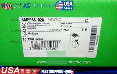 NEW Unopened SCHNEIDER BMEP581020 M580 Processor BMEP581020 Free ...