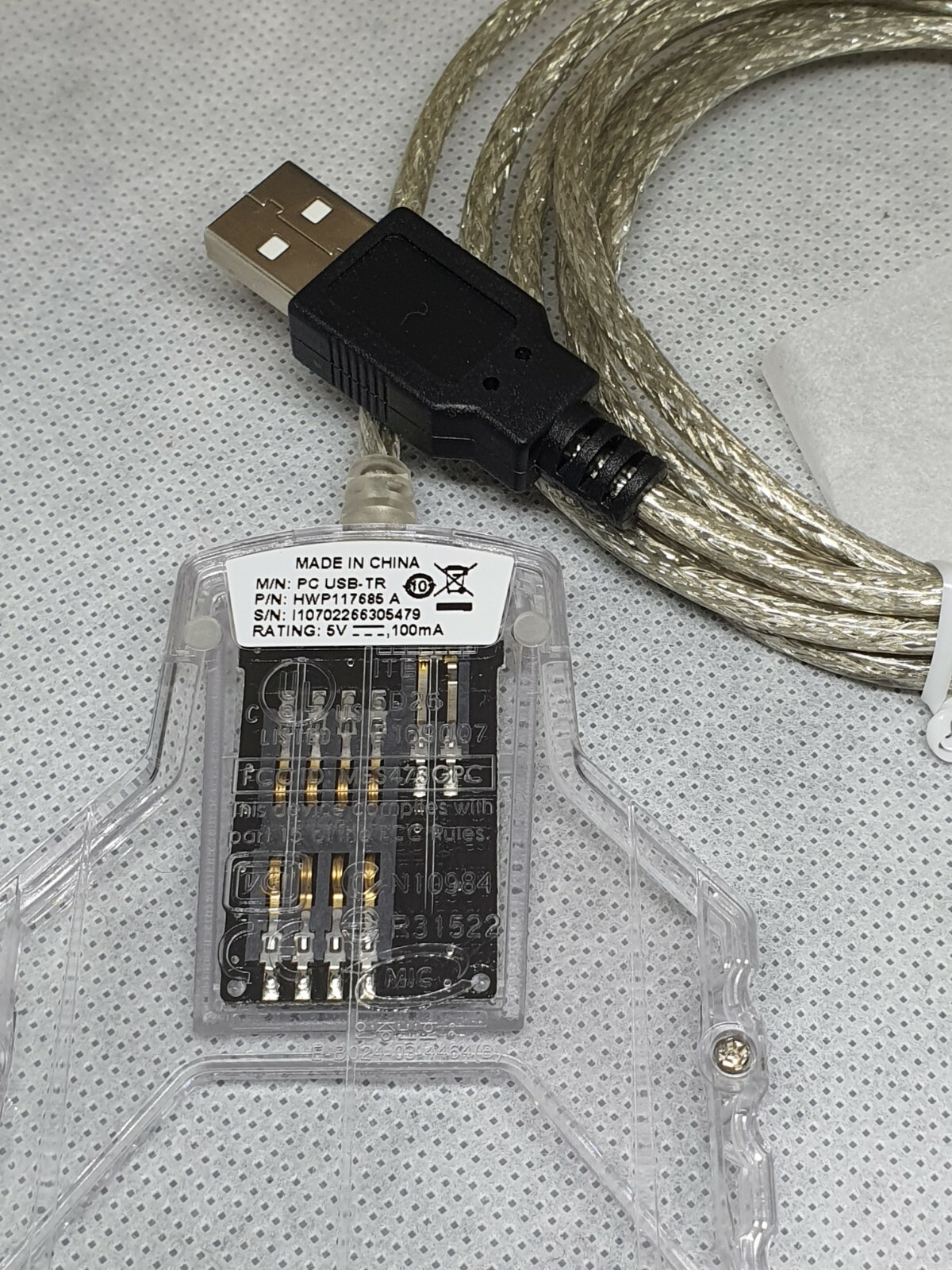 Gemalto PC Usb-tr Hwp117685e USB Smart Card Reader IDBridge CT30 for ...