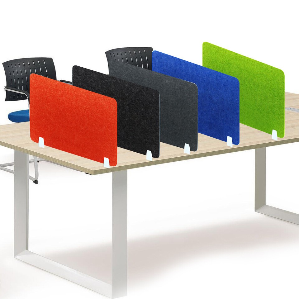 Desk Divider Panels Desk Shield Office Desktop Partition Privacy Screen ...