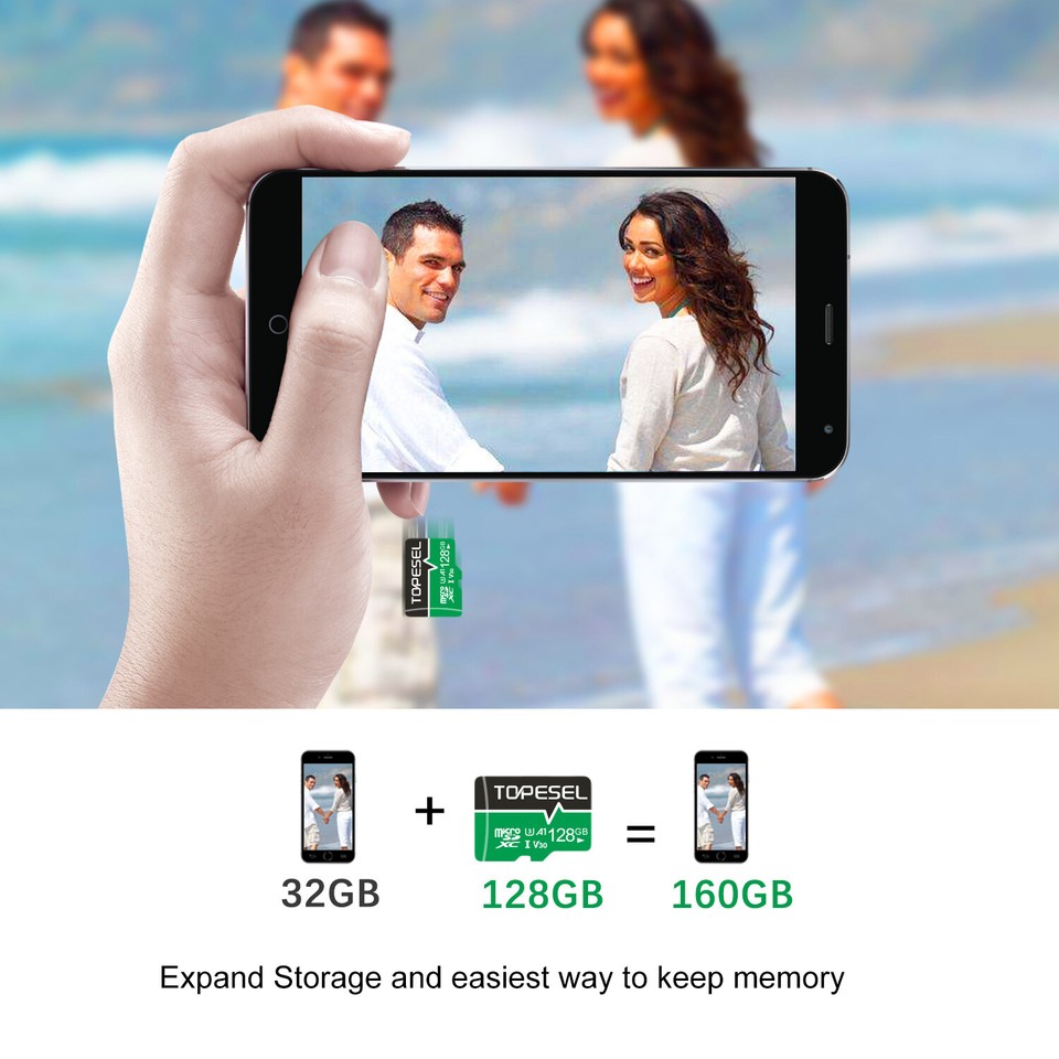 128GB 256GB Micro SD Card SDXC Class 10 v30 U3 Memory Card TF Memory ...