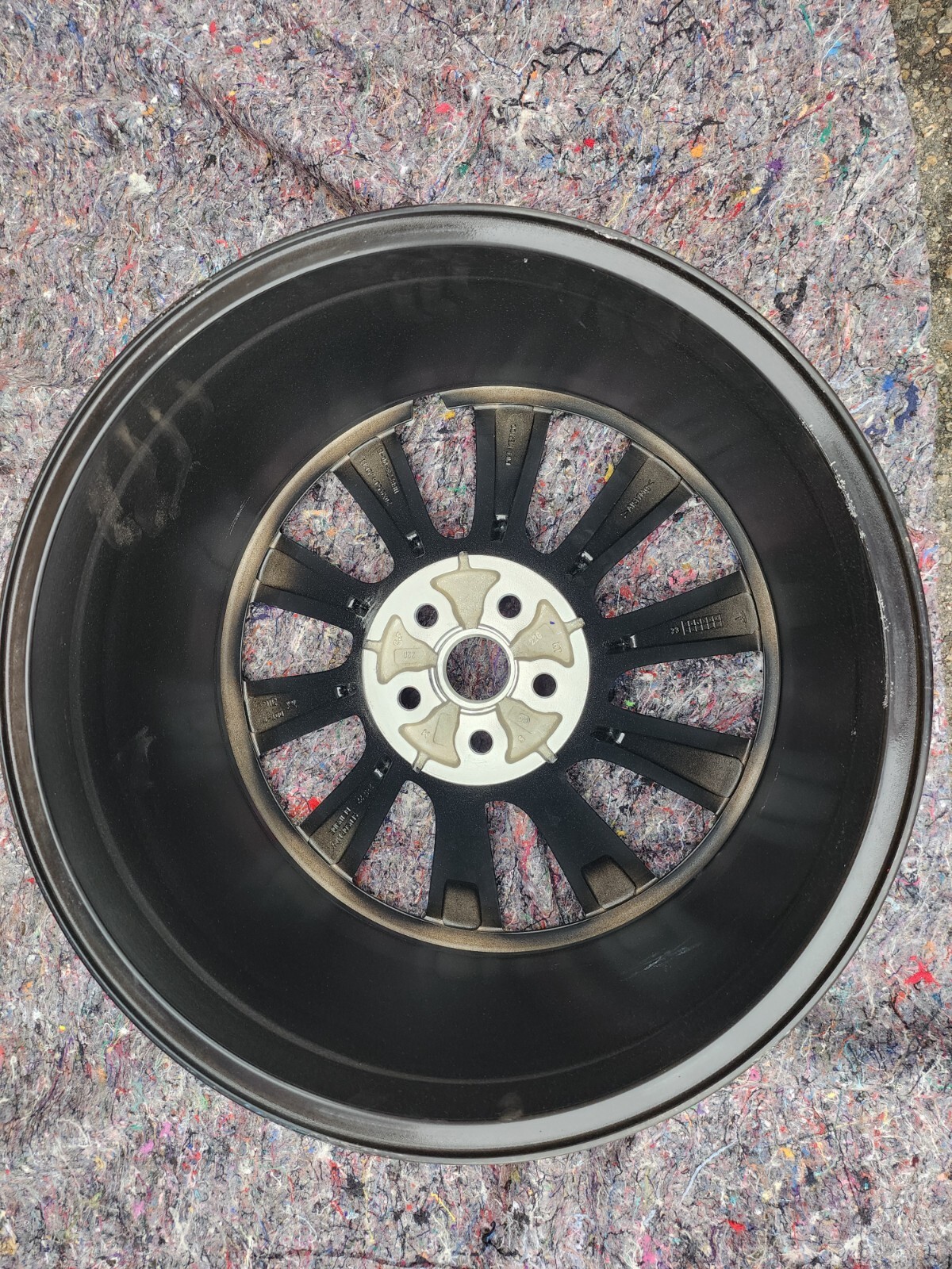 TESLA Model Y 20" OEM Wheel Rim 20x9.5 INDUCTION 1188223-00-B SATIN ...