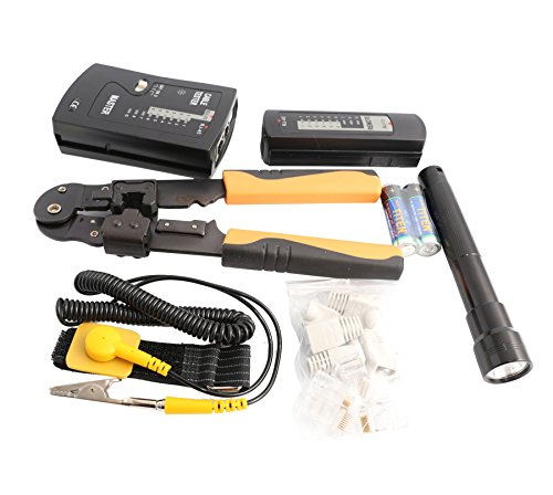 Syba 50 Piece Computer Network Installation Tool Kit with Multi-Module ...