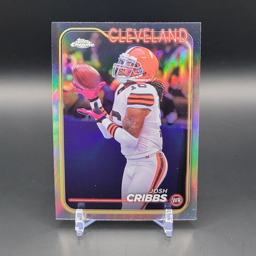 2024 Topps Chrome Football Refractor Josh Cribbs #33 | eBay