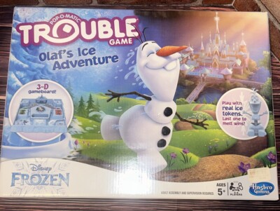 Trouble Disney Frozen Olaf's Ice Adventure Game for Kids New | eBay