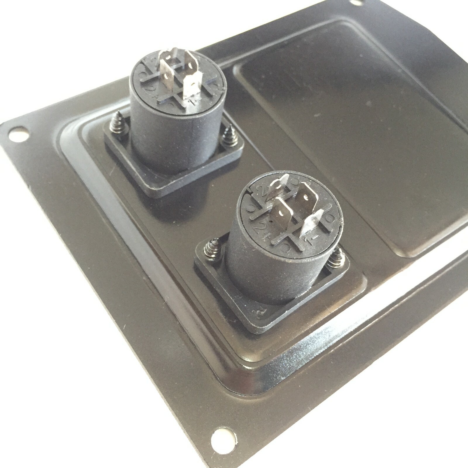 Aluminium Back Jack Plate W/2 SpeakON NL4 for PA Speakers Cabinets ...