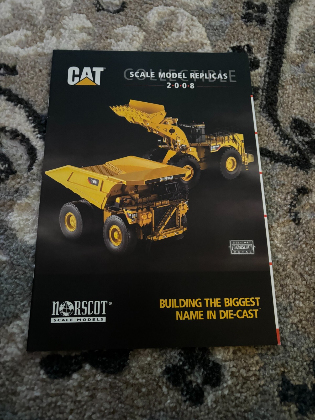 Caterpillar CAT Scale Model Toys For 2008 Brochure FCCA | eBay