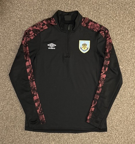 Burnley FC 1/4 Zip Umbro Training Top, Medium, Excellent Condition | eBay