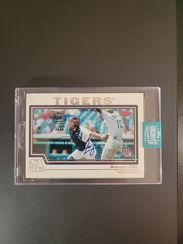 Topps Archives Brandon Inge Auto 16/28 | eBay