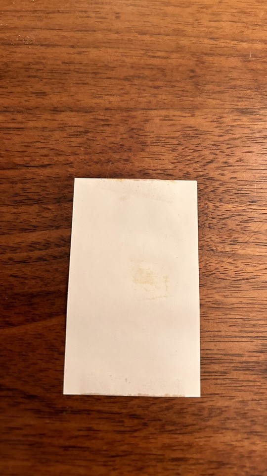 1972 Sunoco New Player Update Mail-In Stamp Ron Acks New England ...