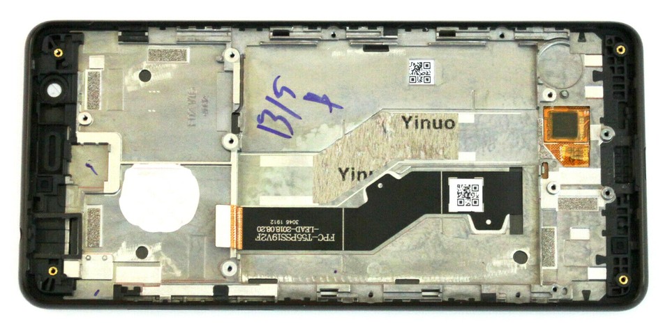 OEM AT&T NOKIA 3.1 A TA1140 REPLACEMENT~WORKING LCD~CRACKED DIGITIZER ...