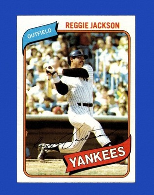 1980 Topps Set-Break #600 Reggie Jackson NR-MINT *GMCARDS* | eBay