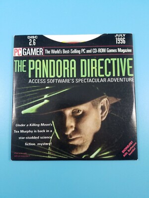 Vintage PC Gamer Demo CD 2.6 July 1996 - Demos of The Pandora Directive ...