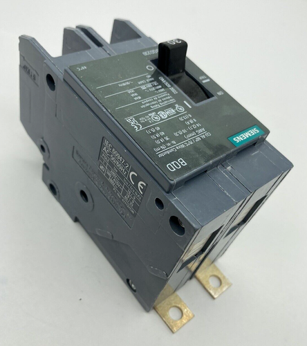Siemens BQD230 2 Pole 30Amp 480Y 277VAC 250 VDC Type BQD Bolt On ...