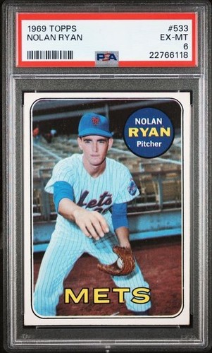 1969 Topps #533 Nolan Ryan New York Mets PSA 6 | eBay