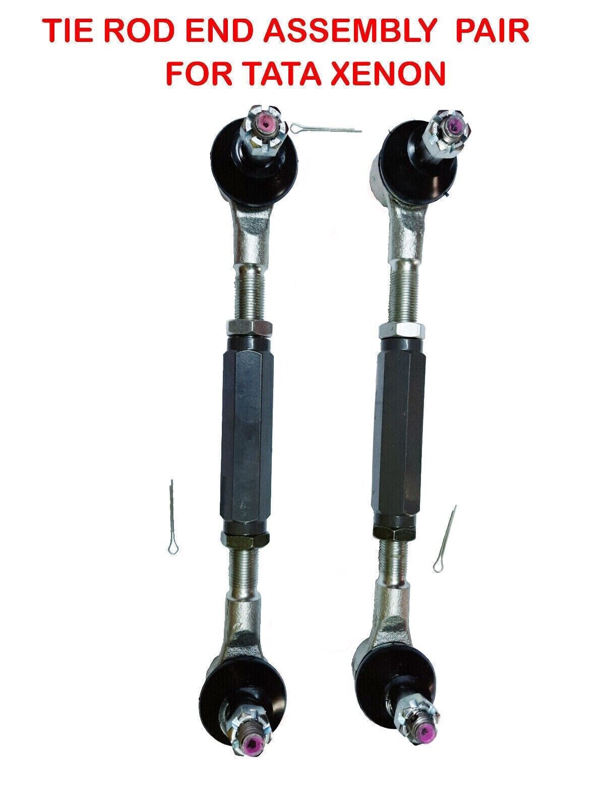 TIE ROD END ASSEMBLY COMPLETE WITH PAIR OF SLEEVES 2 PCS FOR TATA XENON ...