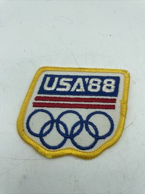 USA '88 Olympics Embroidered Patch 1988 | eBay