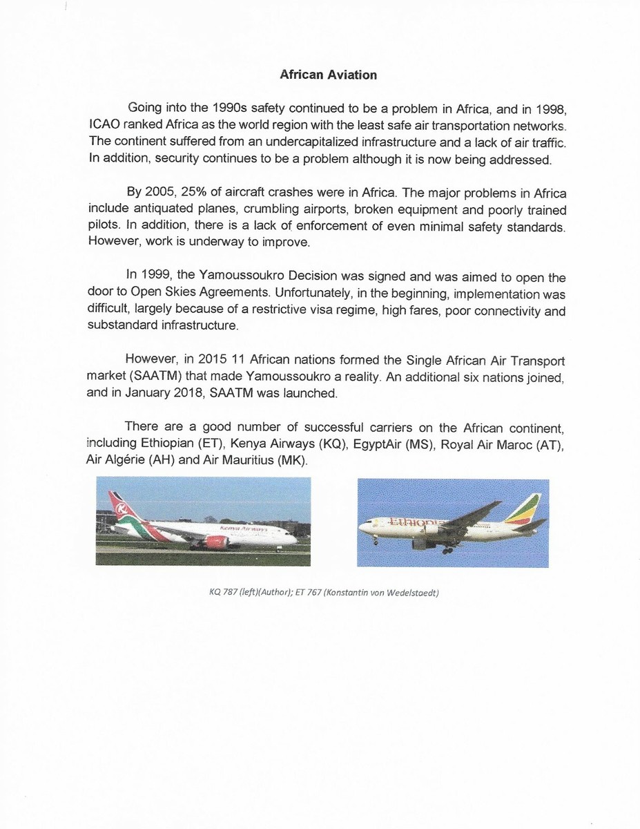 Evolution Of Air Transportation