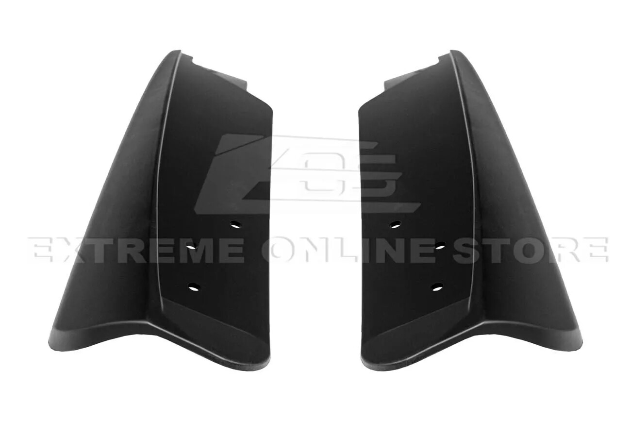 EOS MATTE BLACK FRONT / REAR MUD FLAPS ROCK SPLASH GUARDS FOR MUSTANG ...
