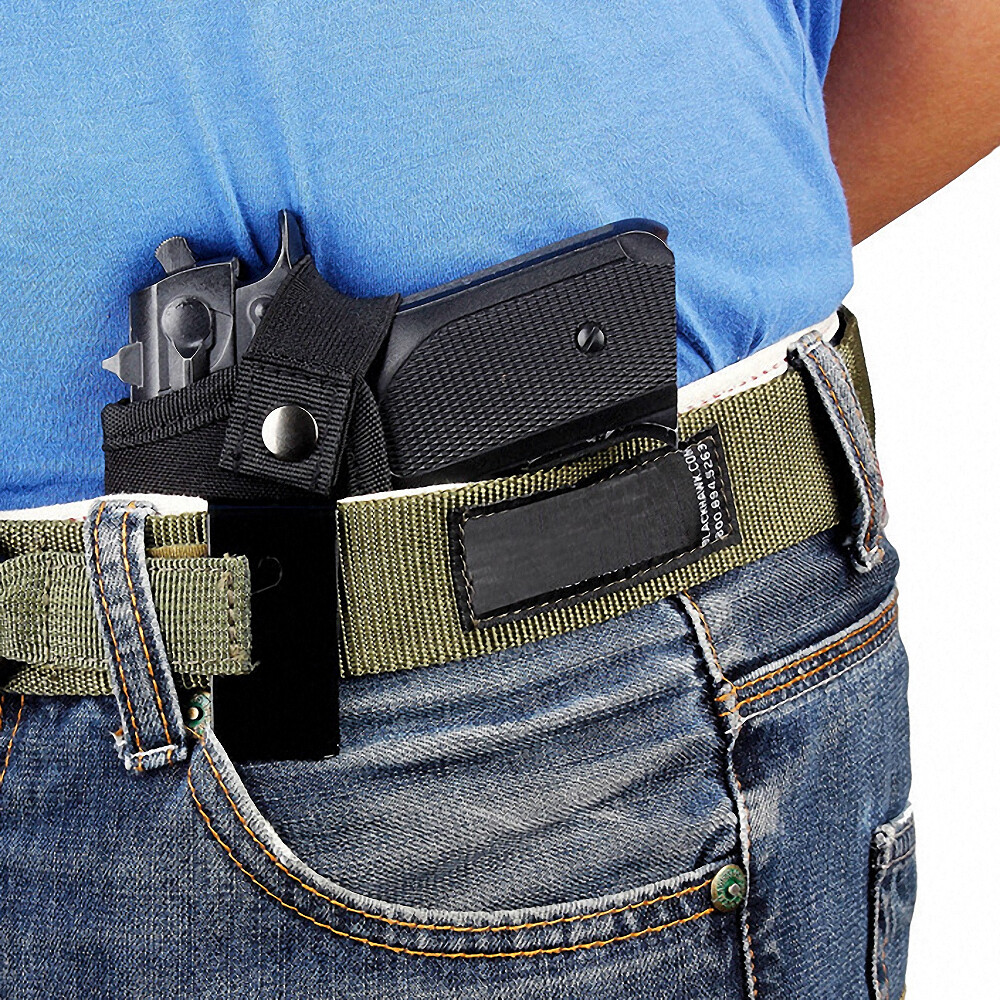 Tactical Concealed Gun Holster IWB OWB Pistol Holder Molle Double ...