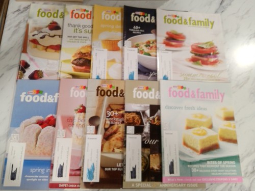 Kraft Food & Family Magazine - 10 Magazine Lot | eBay