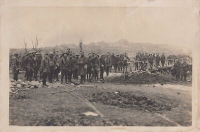 WW1 US AEF Official 1918 Soldiers Bridge Construction WWI Europe Rare ...