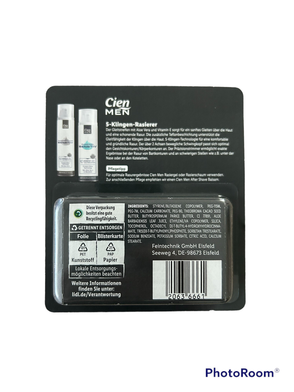 2x Cien Men Ersatzklingen Dynamic 5 PRO 4 Rasierklingen - (2 Stück ...