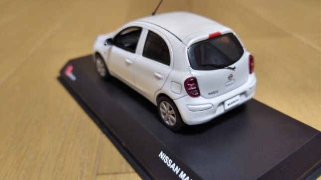 Kyosho NISSAN MARCH Nissan March K13 White White 1/43 Limited Out | eBay