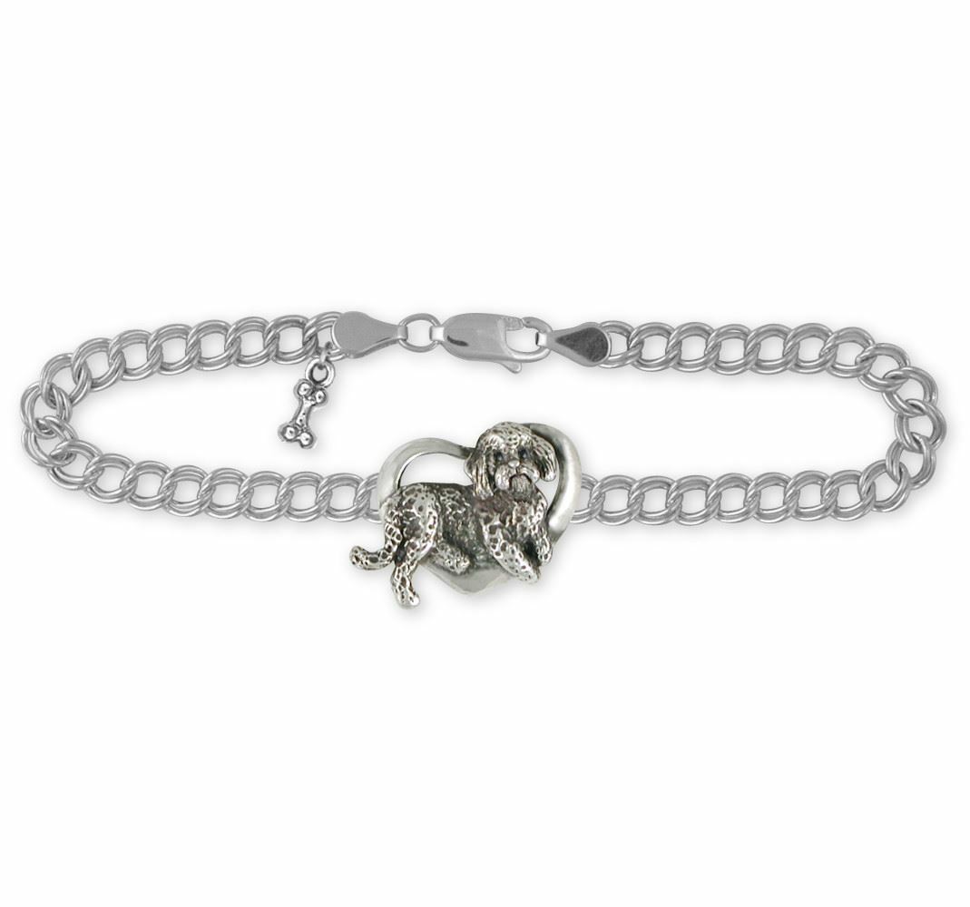 Labradoodle Bracelet Jewelry Sterling Silver Handmade Dog Bracelet LDD6 ...