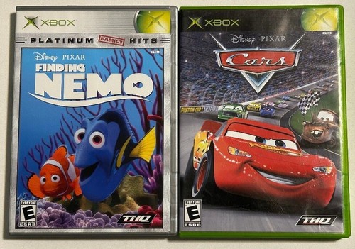 Original XBOX Game Lot - Finding Nemo & Cars | eBay
